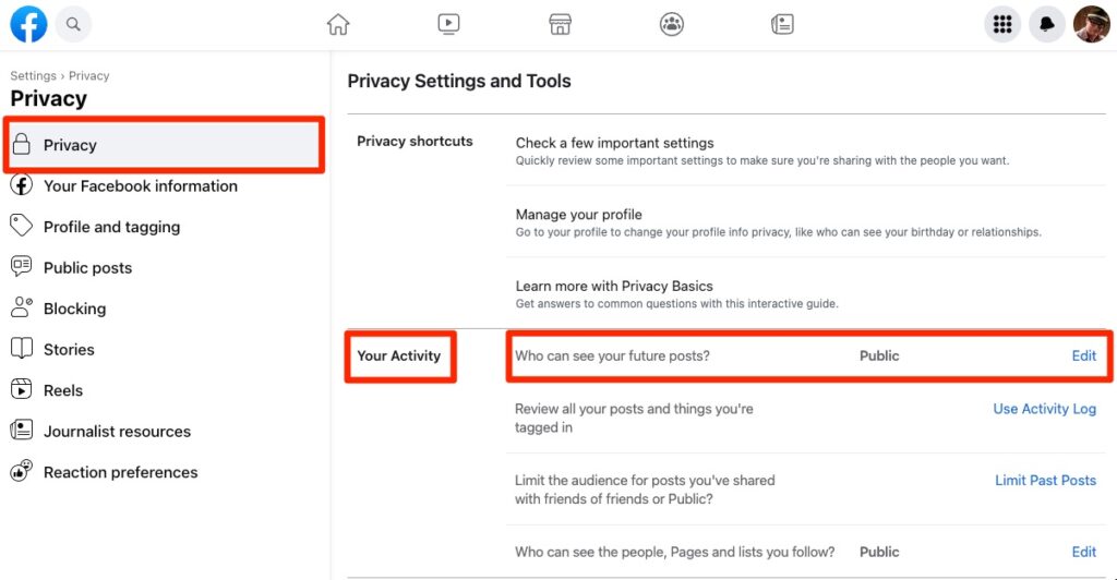 The Visual Guide to Making Your Facebook Profile Private Again