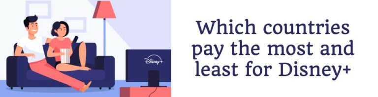 Which Countries Pay the Most and Least for Disney+?